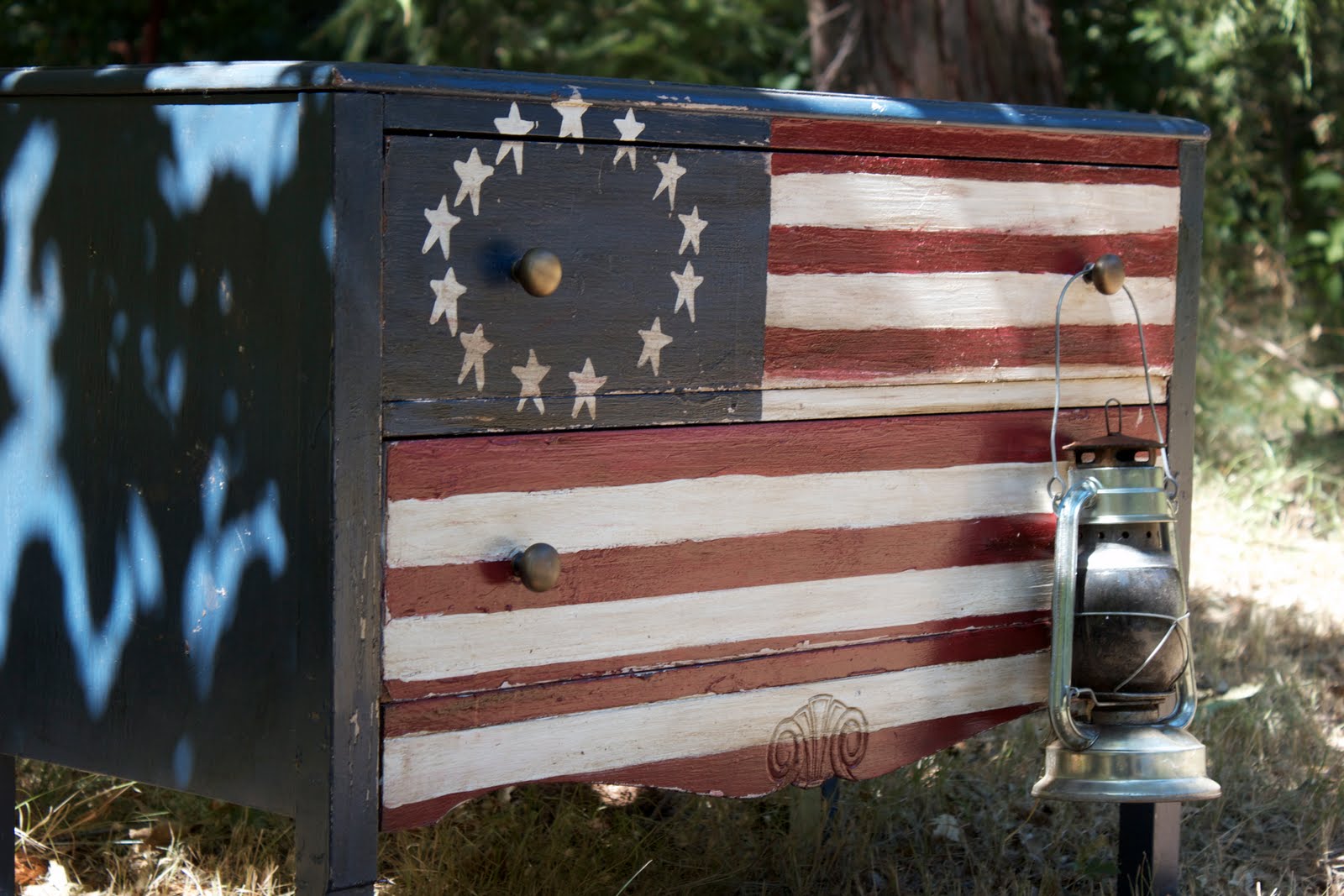 Flag chest of drawers - French Country Cottage