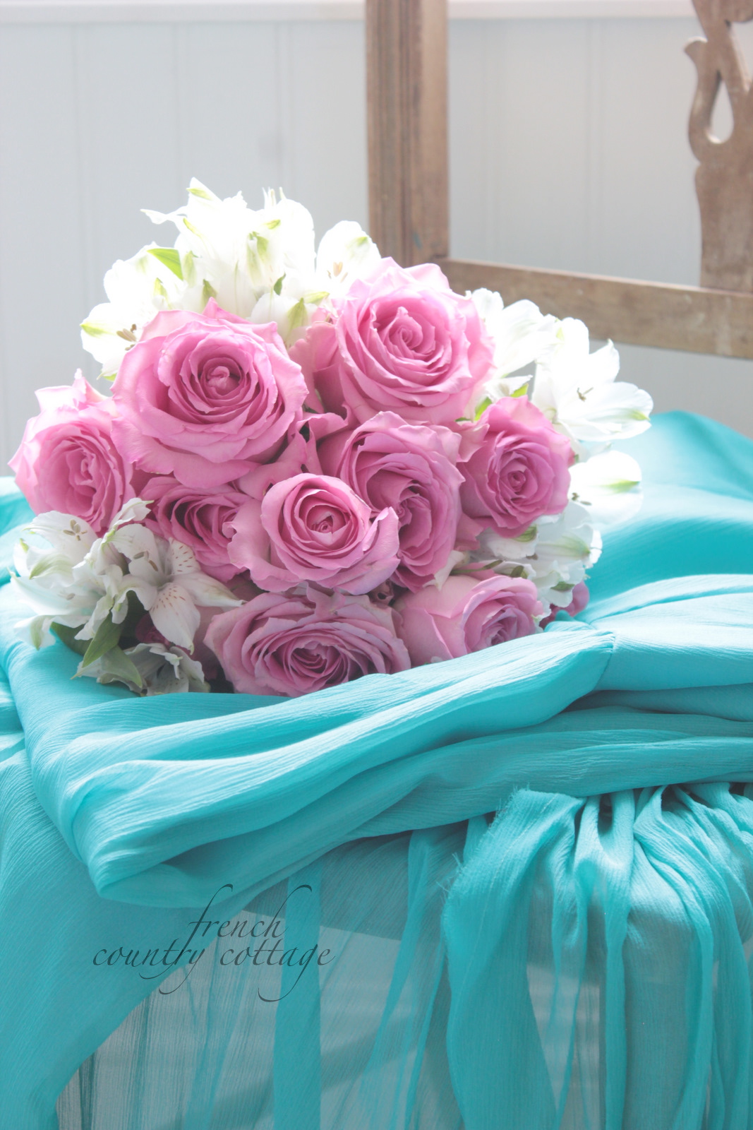 Something Vintage, Something Blue - French Country Cottage