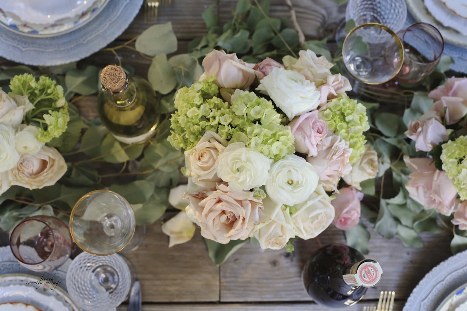 Mix & Mingle~ Vintage place settings - French Country Cottage