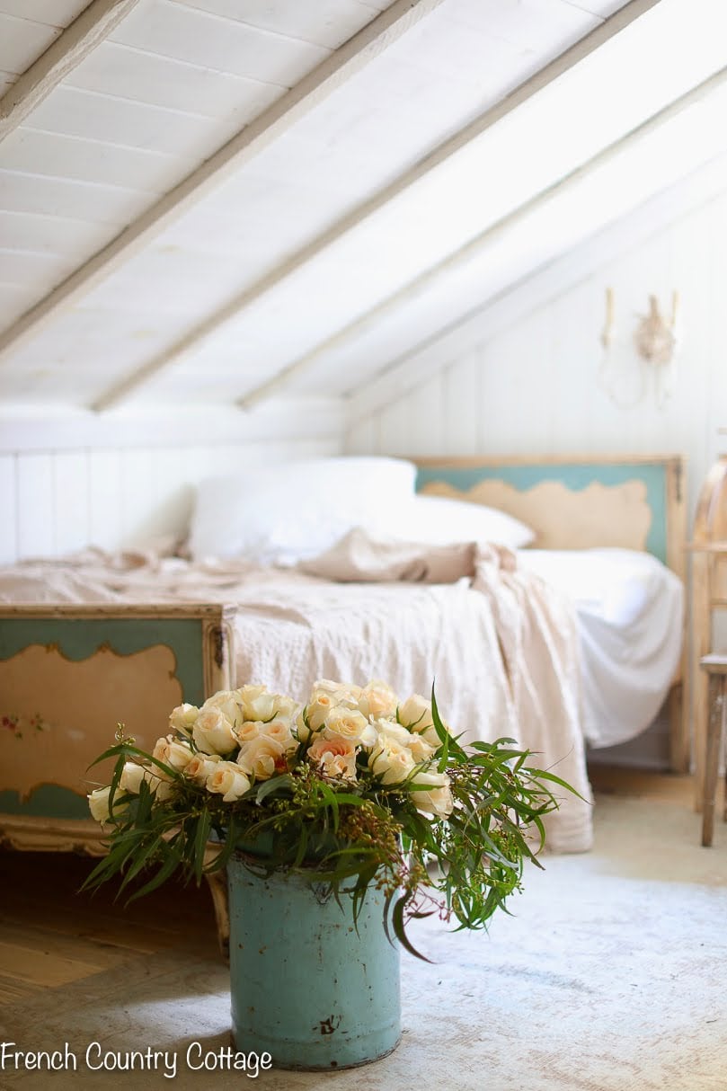French Cottage Attic Inspiration & Ideas - French Country Cottage