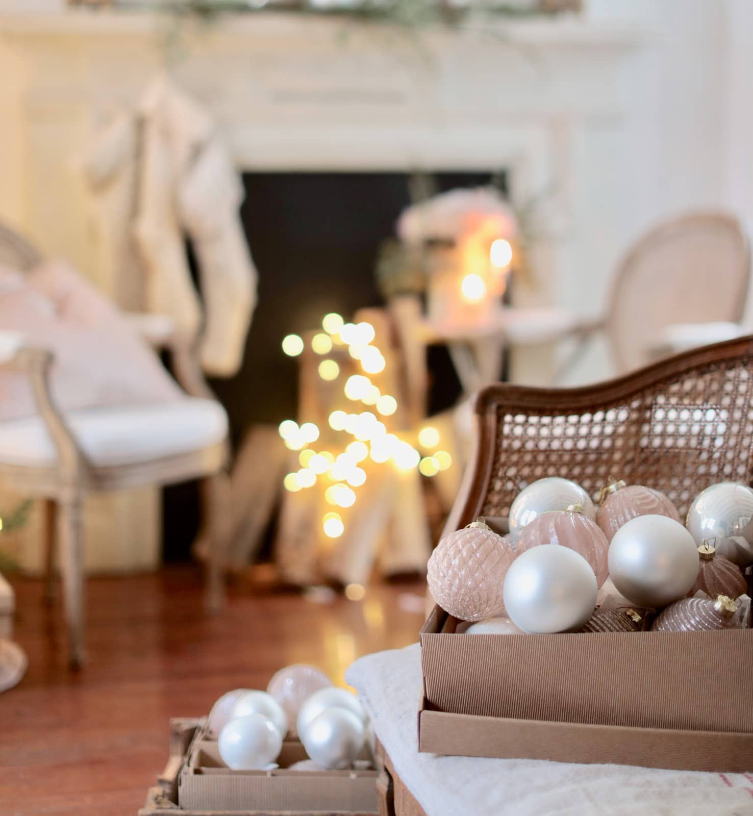 Tips for simple & easy ways to store holiday decor - French Country Cottage