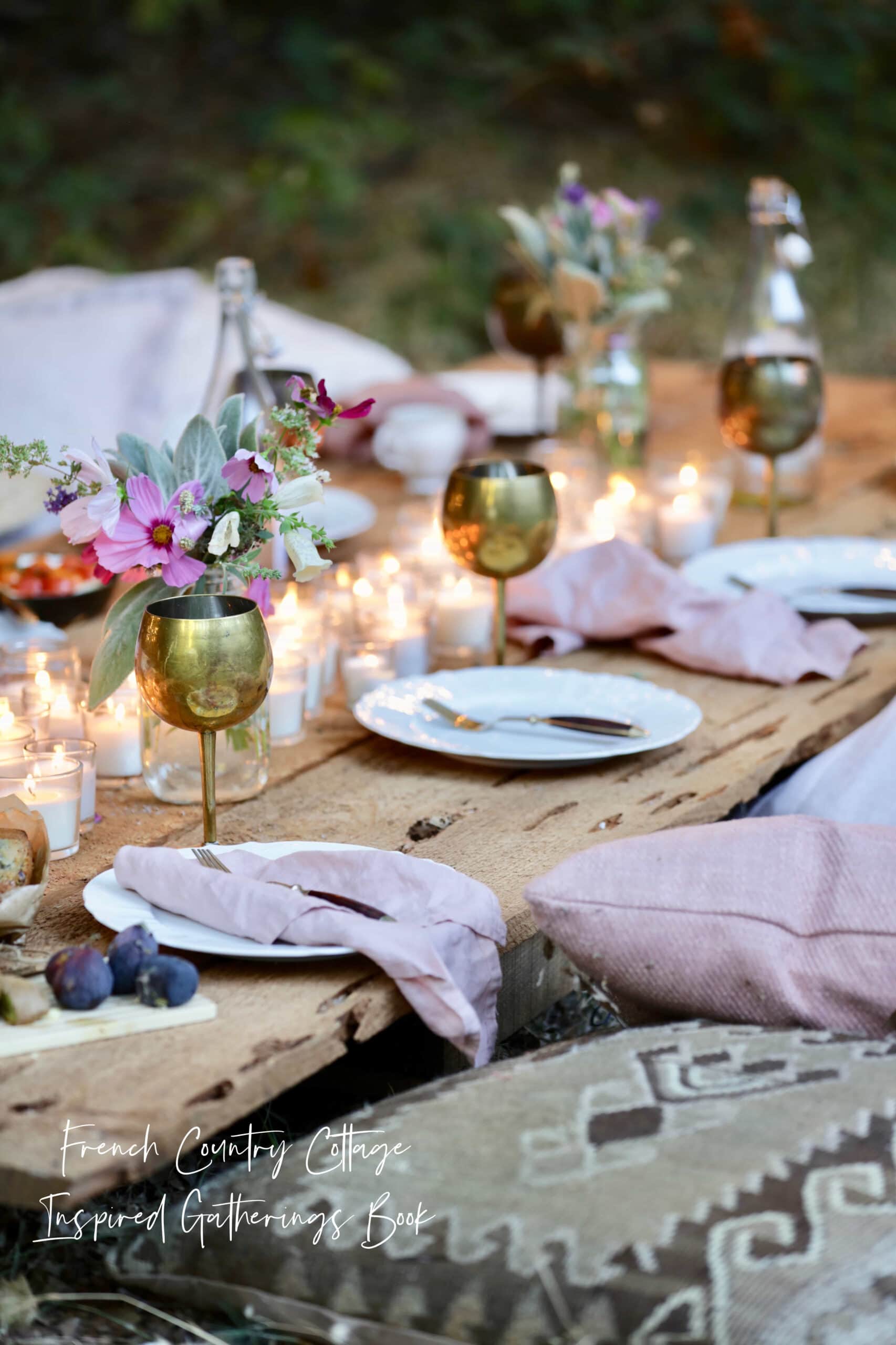 How to create a Bohemian Style Table and Gathering - French Country Cottage