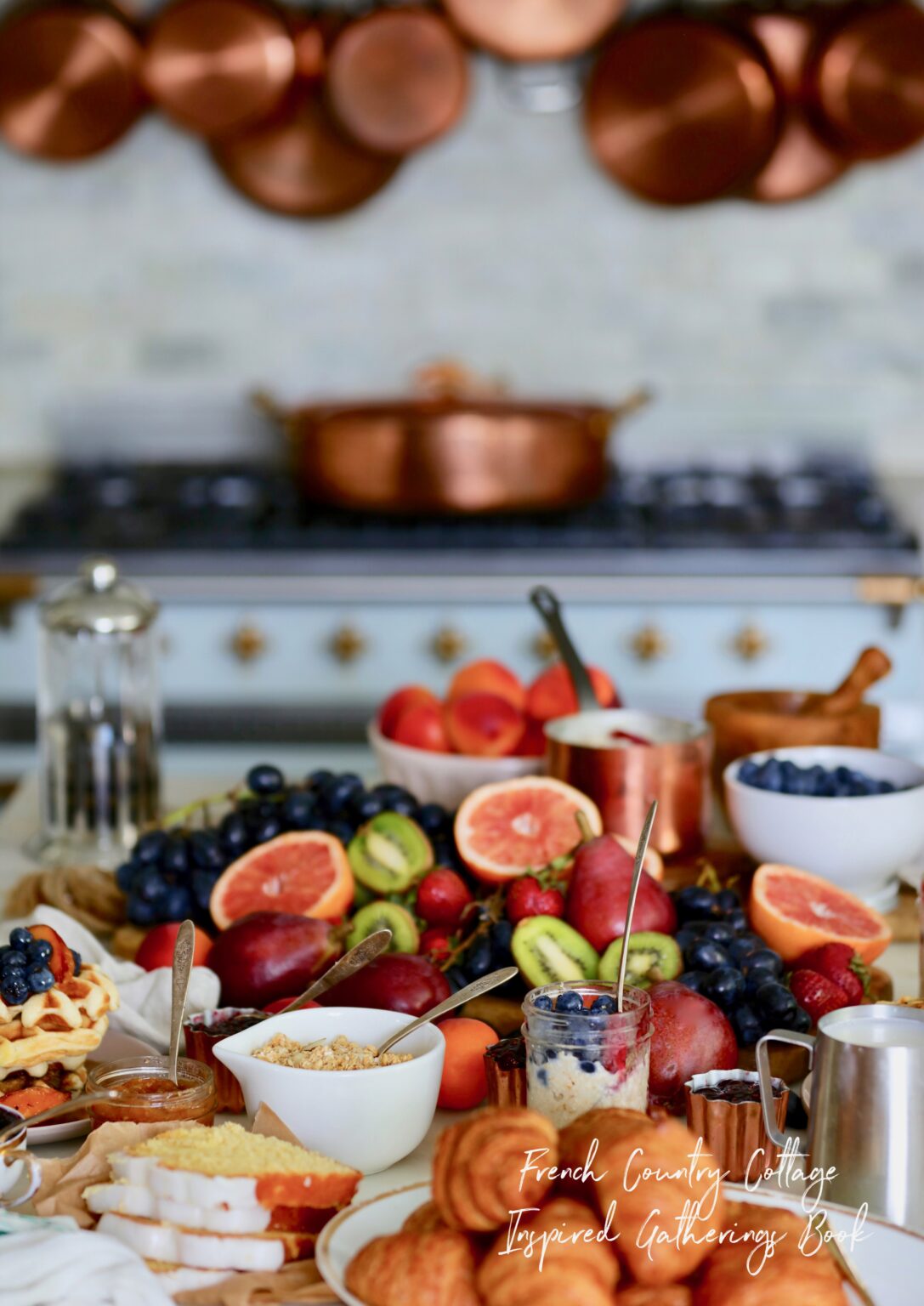 How to Create a Grazing Breakfast Board - French Country Cottage