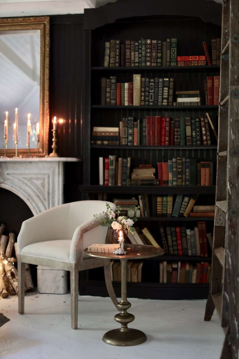 20 minute Decorating- English Country Library - French Country Cottage