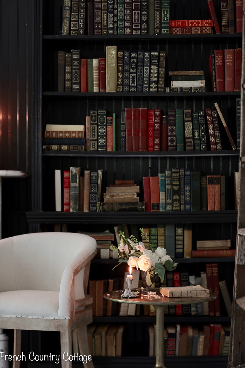20 minute Decorating- English Country Library - French Country Cottage