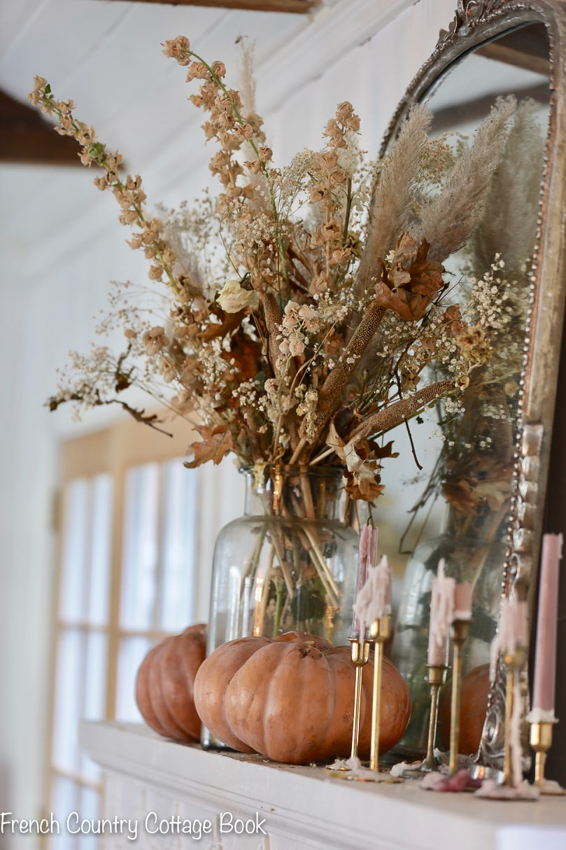 5 tips for creating a dried autumn arrangement - French Country Cottage
