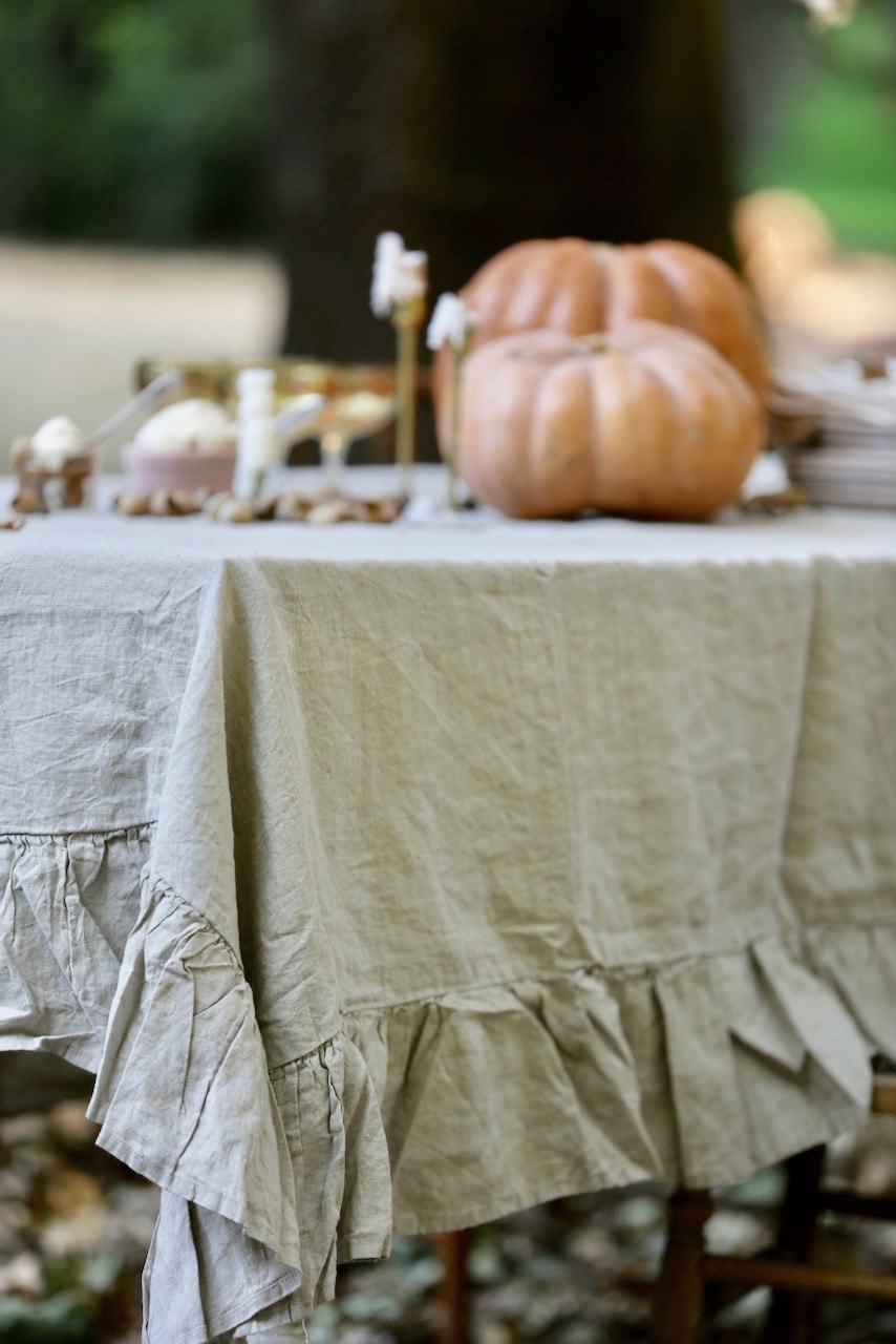 A Closer Look- New French Linen Slipcovers & Tablecloths - French ...