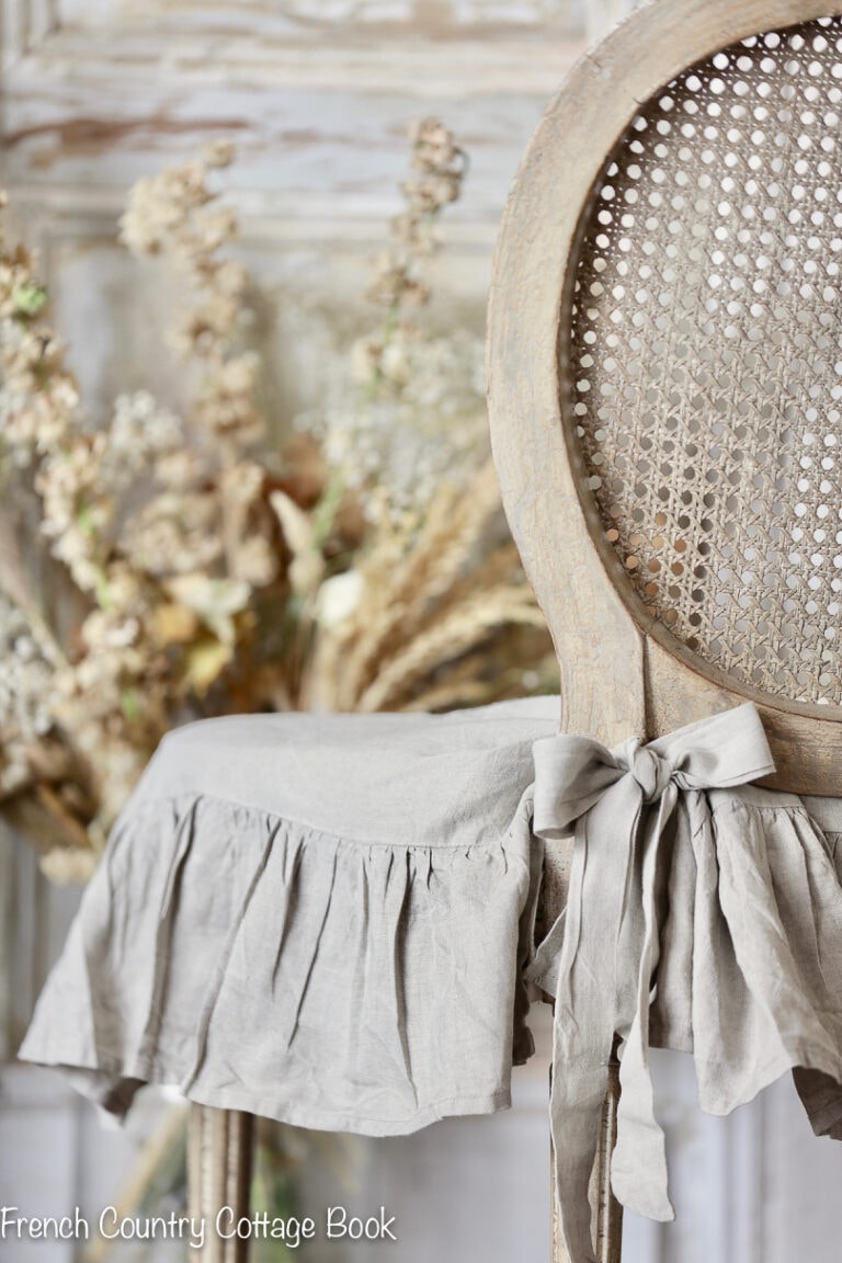 A Closer Look- New French Linen Slipcovers & Tablecloths - French ...