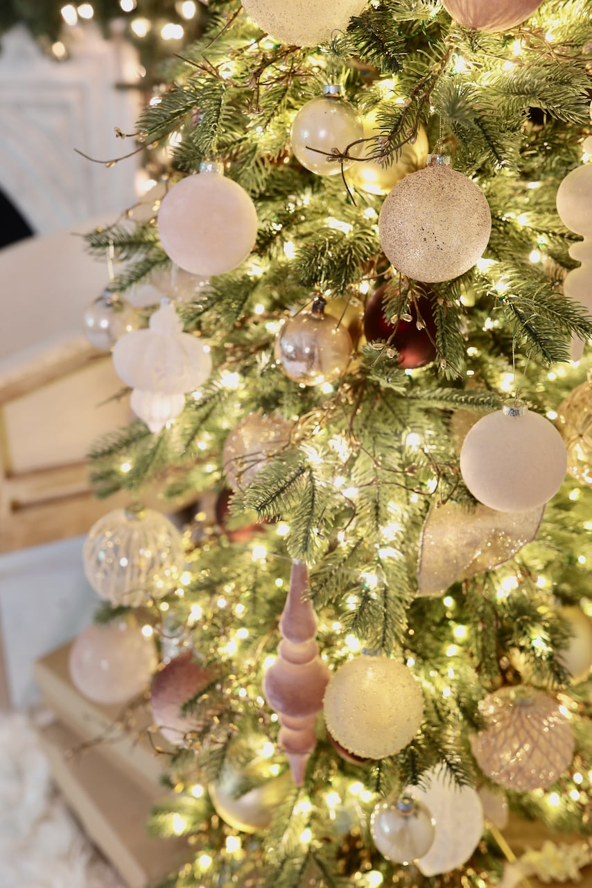 12 Trees of Christmas- Beautiful Blush & Mauve - French Country Cottage
