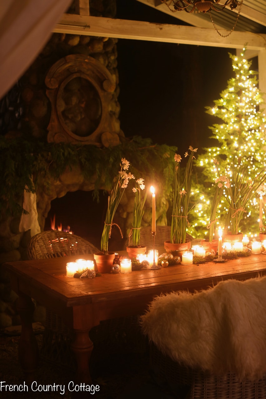 Christmas Magic at Night tour - French Country Cottage