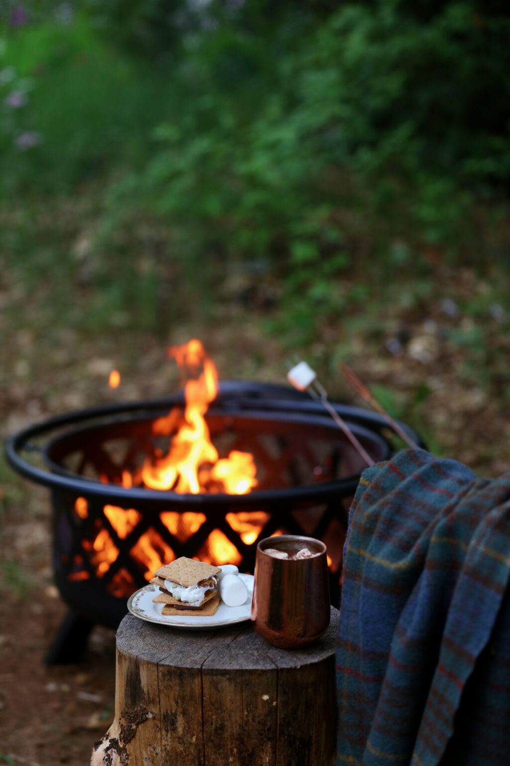 How to Create a Charming Backyard Fire Pit Area - French Country Cottage