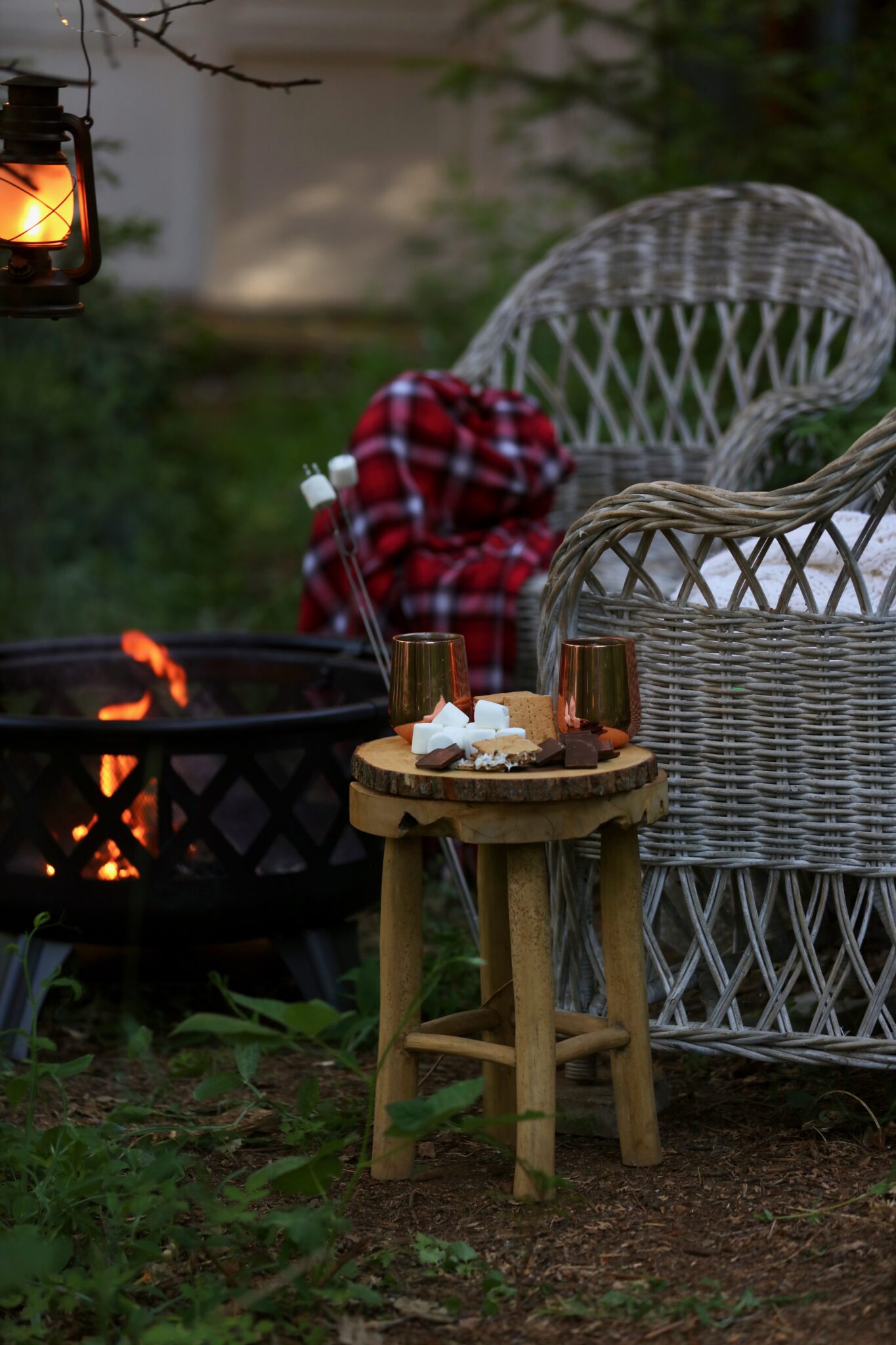 How to Create a Charming Backyard Fire Pit Area - French Country Cottage