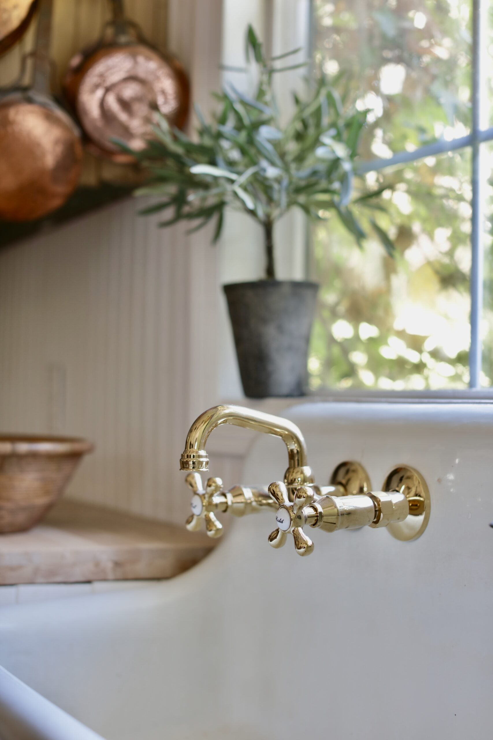Vintage Cottage Kitchen- Farmhouse Sink & Island Reveal - French ...