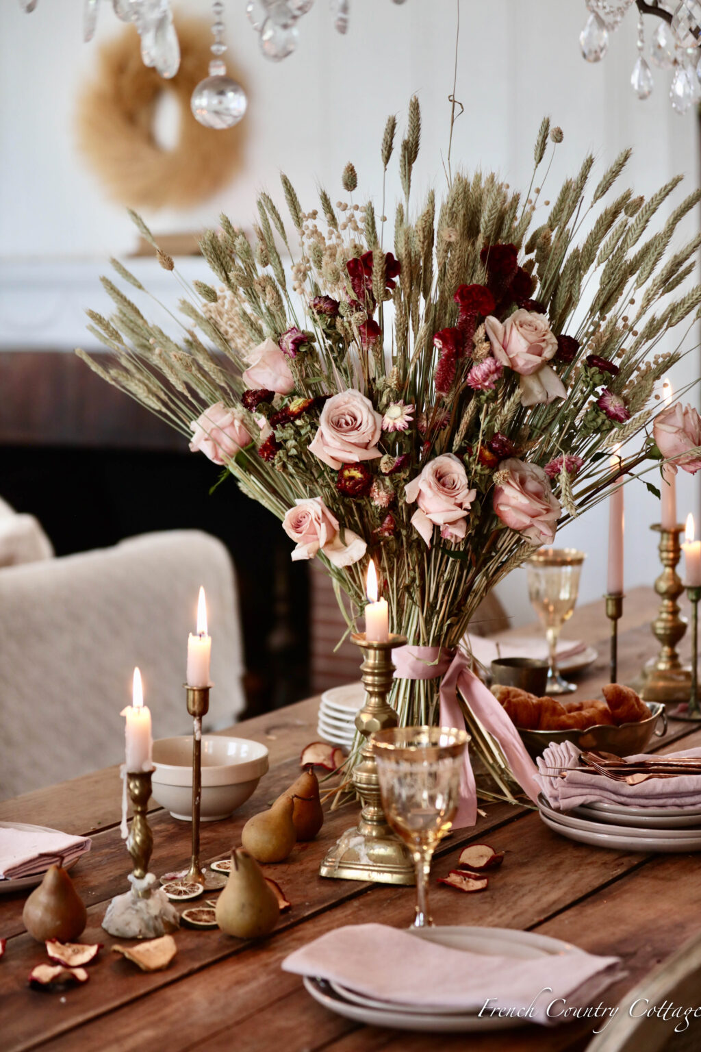 7 Ways to Use Dried Flowers in Decor - French Country Cottage