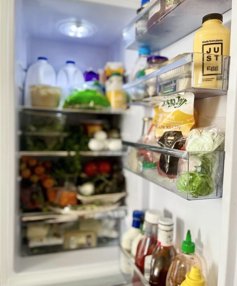 Vintage farmhouse Style - Retro Refrigerator - French Country Cottage