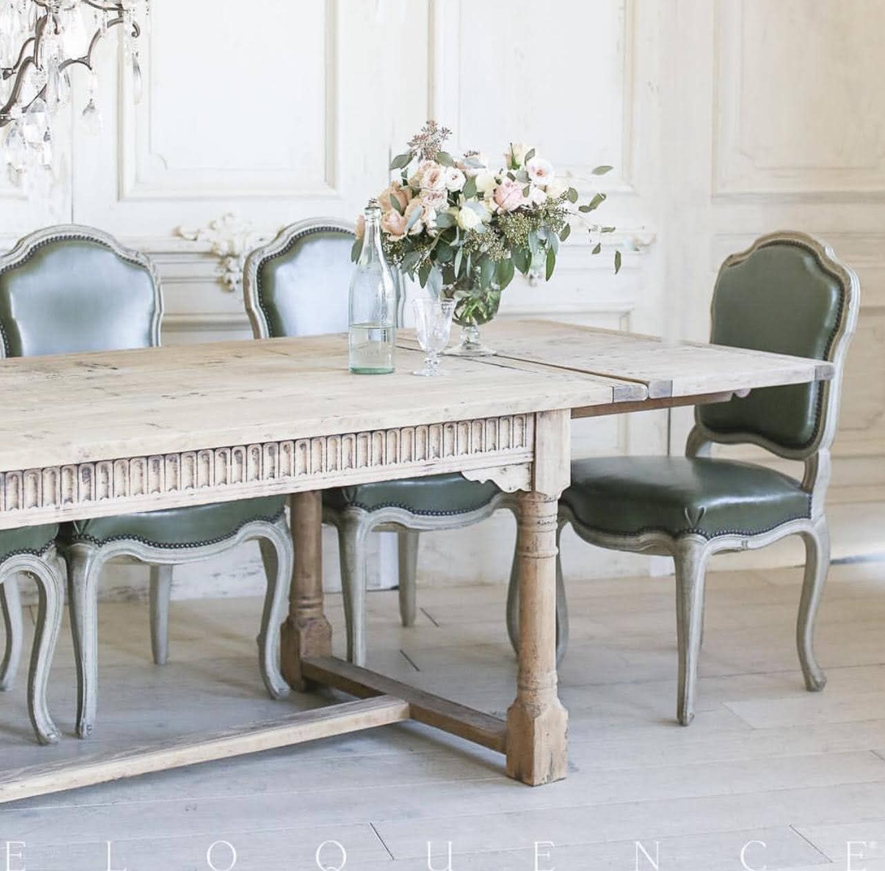 Table Renovation Progress - French Country Cottage