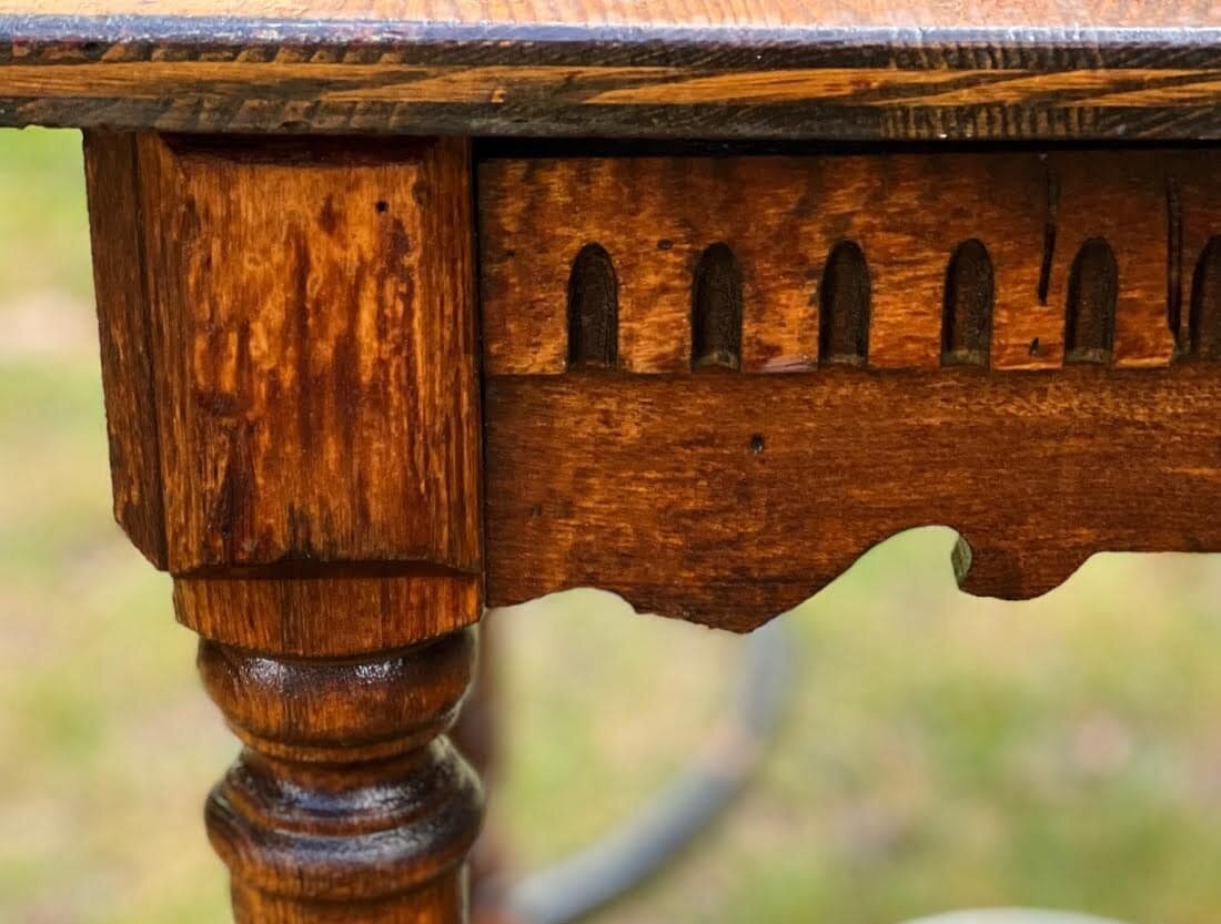 Table Renovation Progress - French Country Cottage