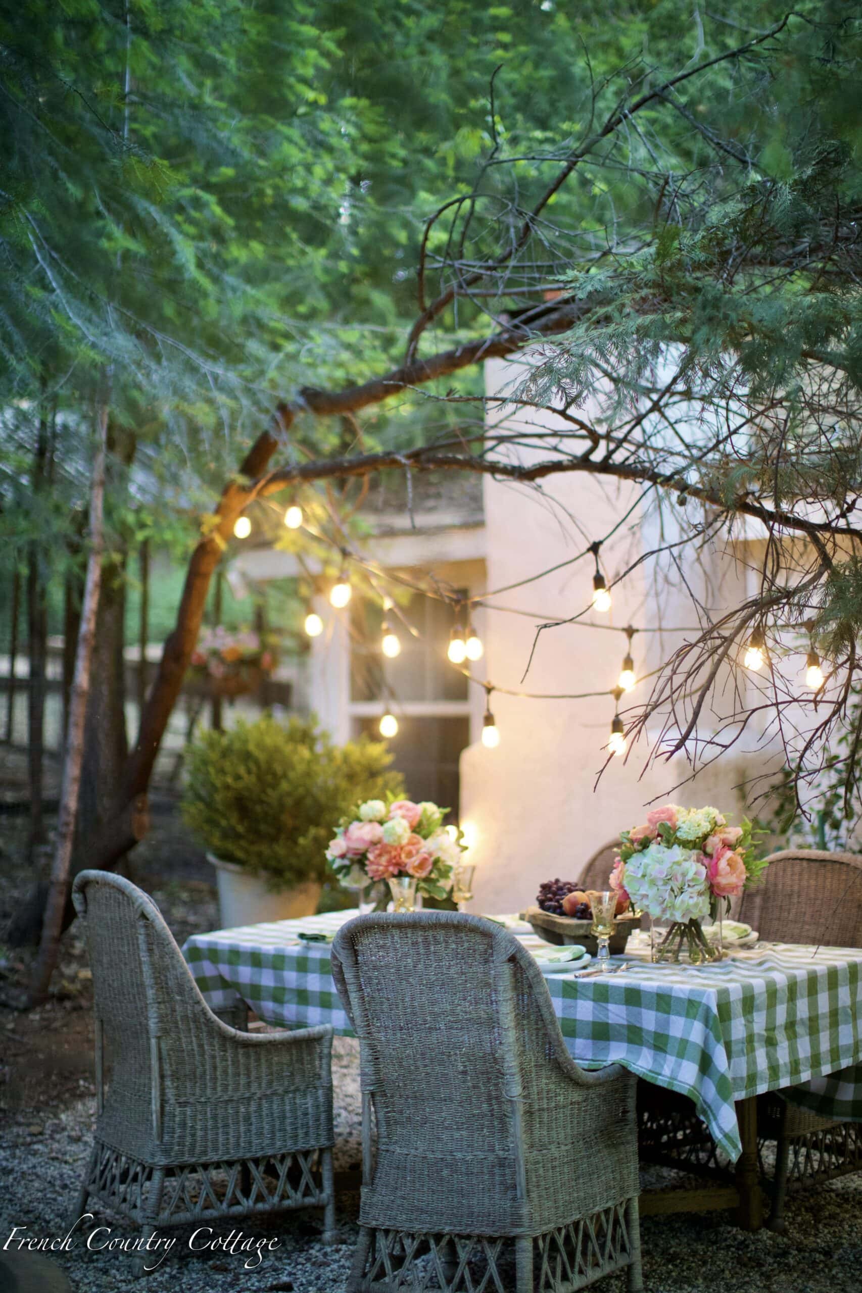 Spring & Summer Style- Country Cottage Table - French Country Cottage