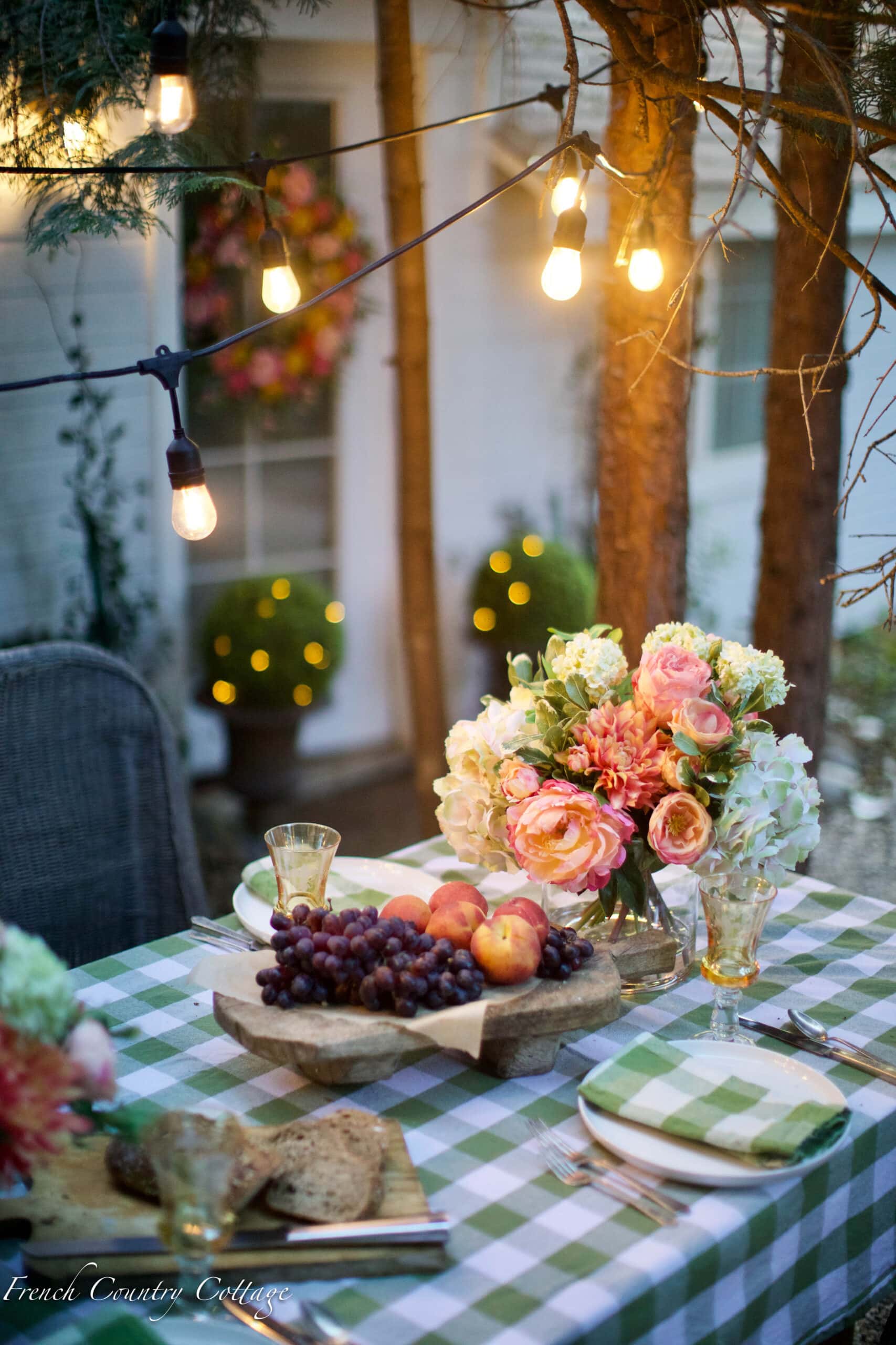 Spring & Summer Style- Country Cottage Table - French Country Cottage