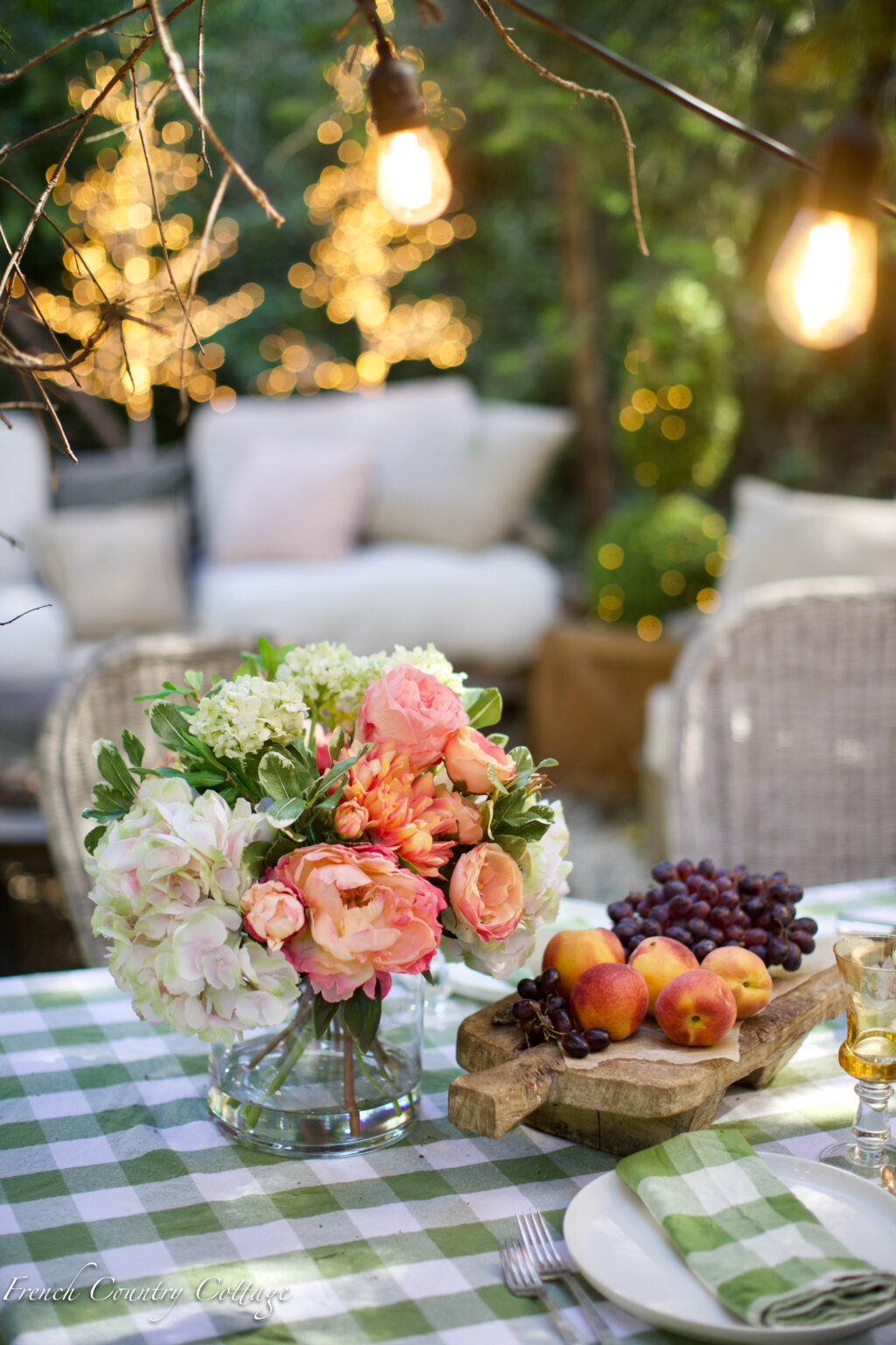 Spring & Summer Style- Country Cottage Table - French Country Cottage