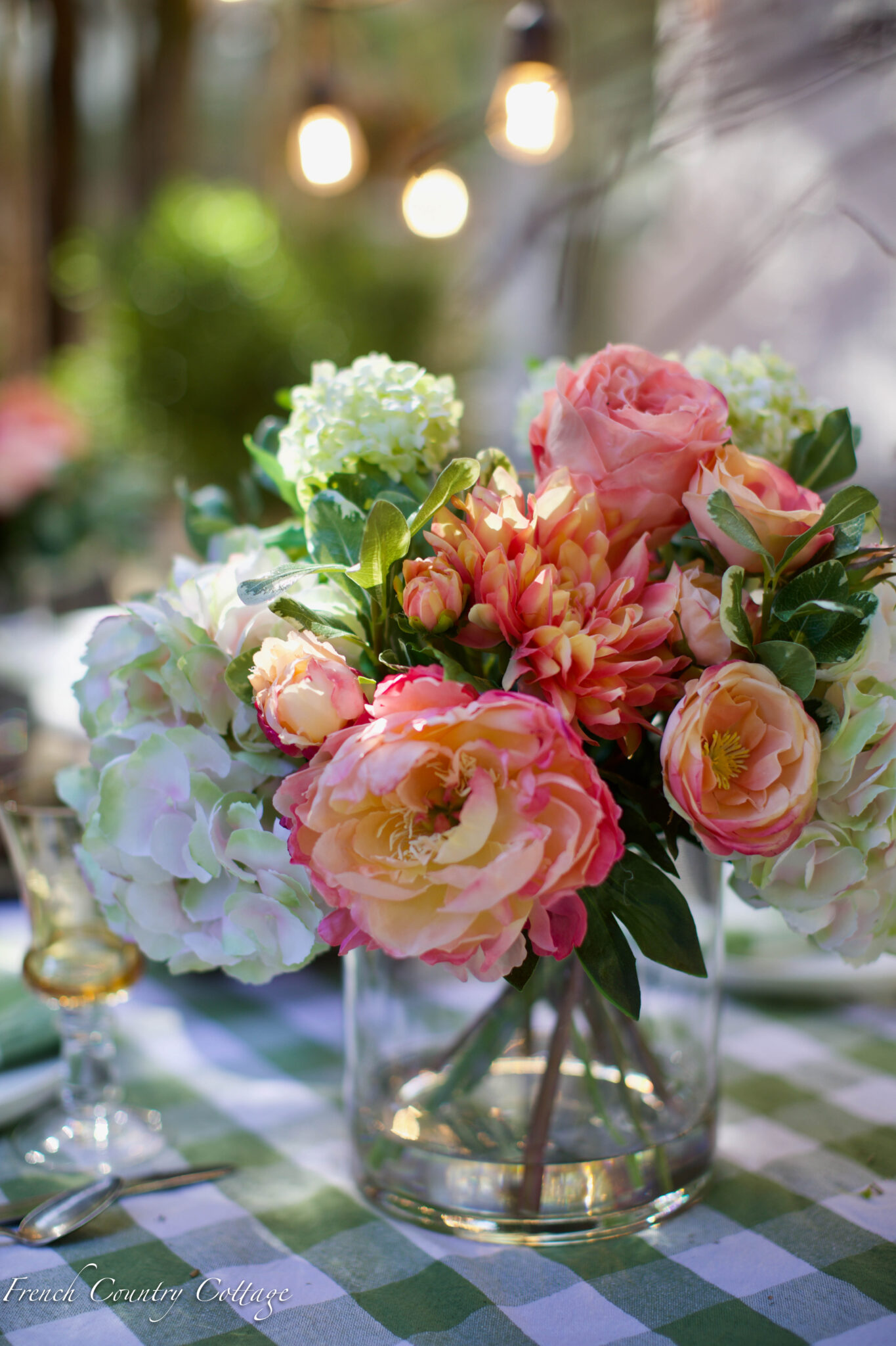 Spring & Summer Style- Country Cottage Table - French Country Cottage