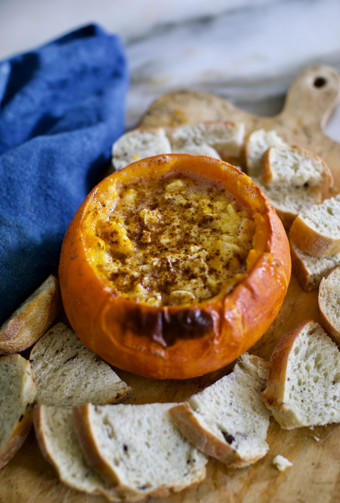 Baked Pumpkin Brie - French Country Cottage