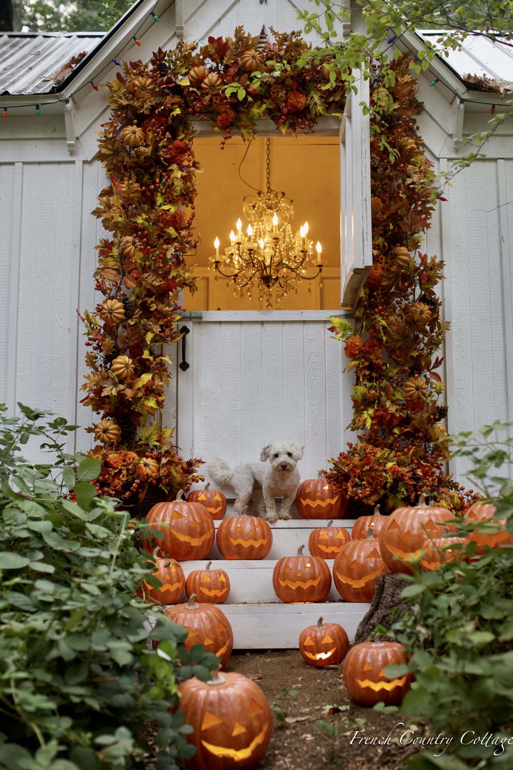 Autumn Porch styling - with a secret! - French Country Cottage