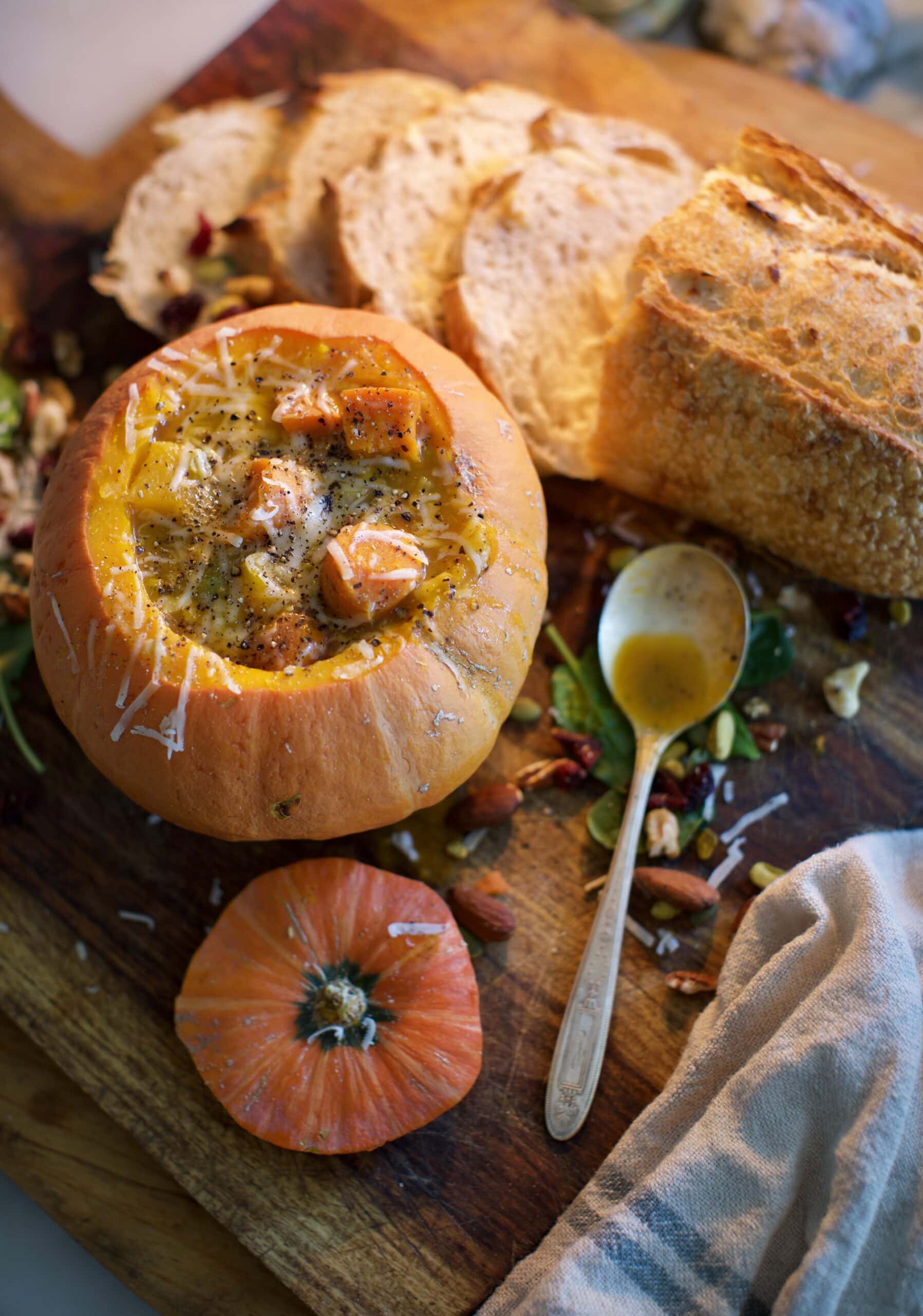 Split Pea & Pumpkin Soup - French Country Cottage