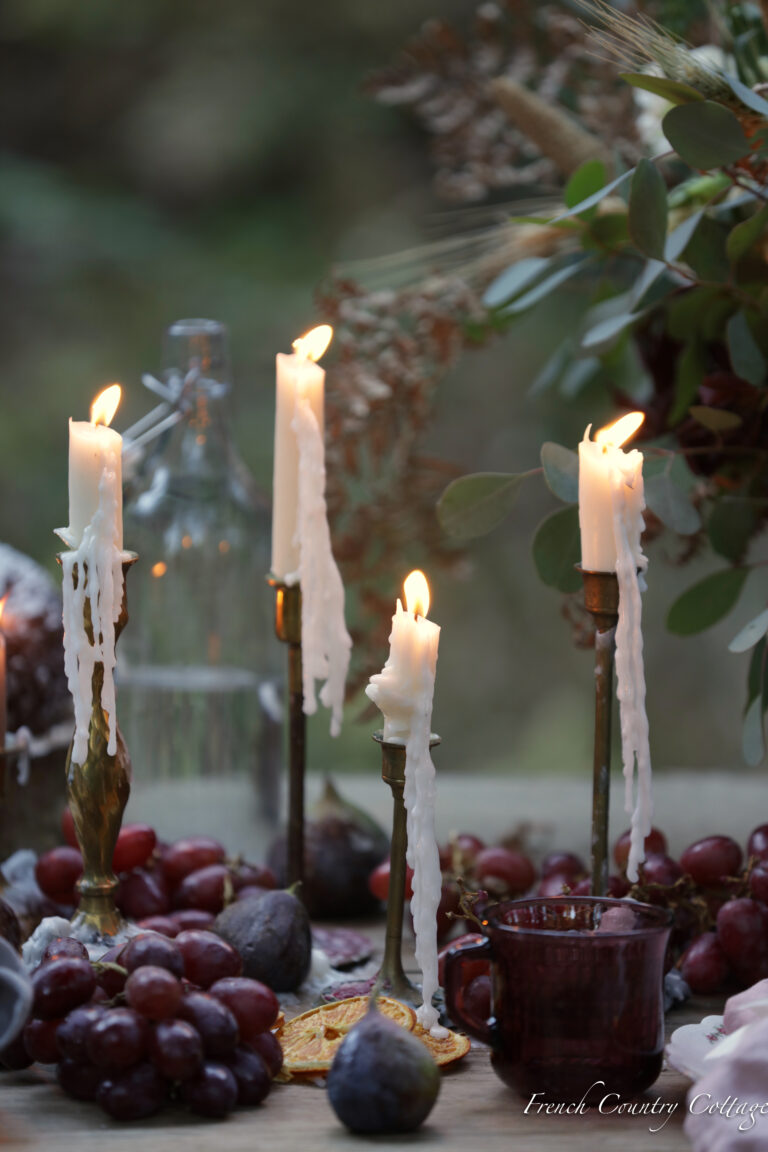 Autumn Candlelight - French Country Cottage