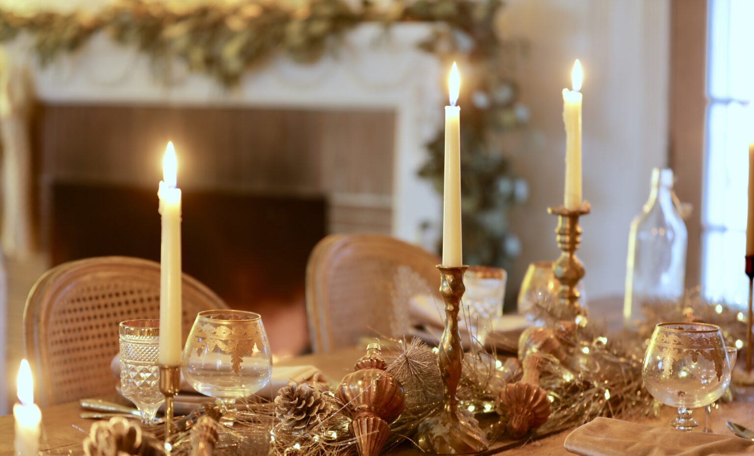Candlelight Christmas - French Country Cottage