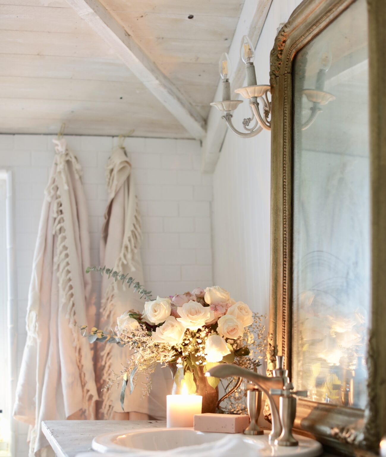 Cozy Winter Decor - French Country Cottage