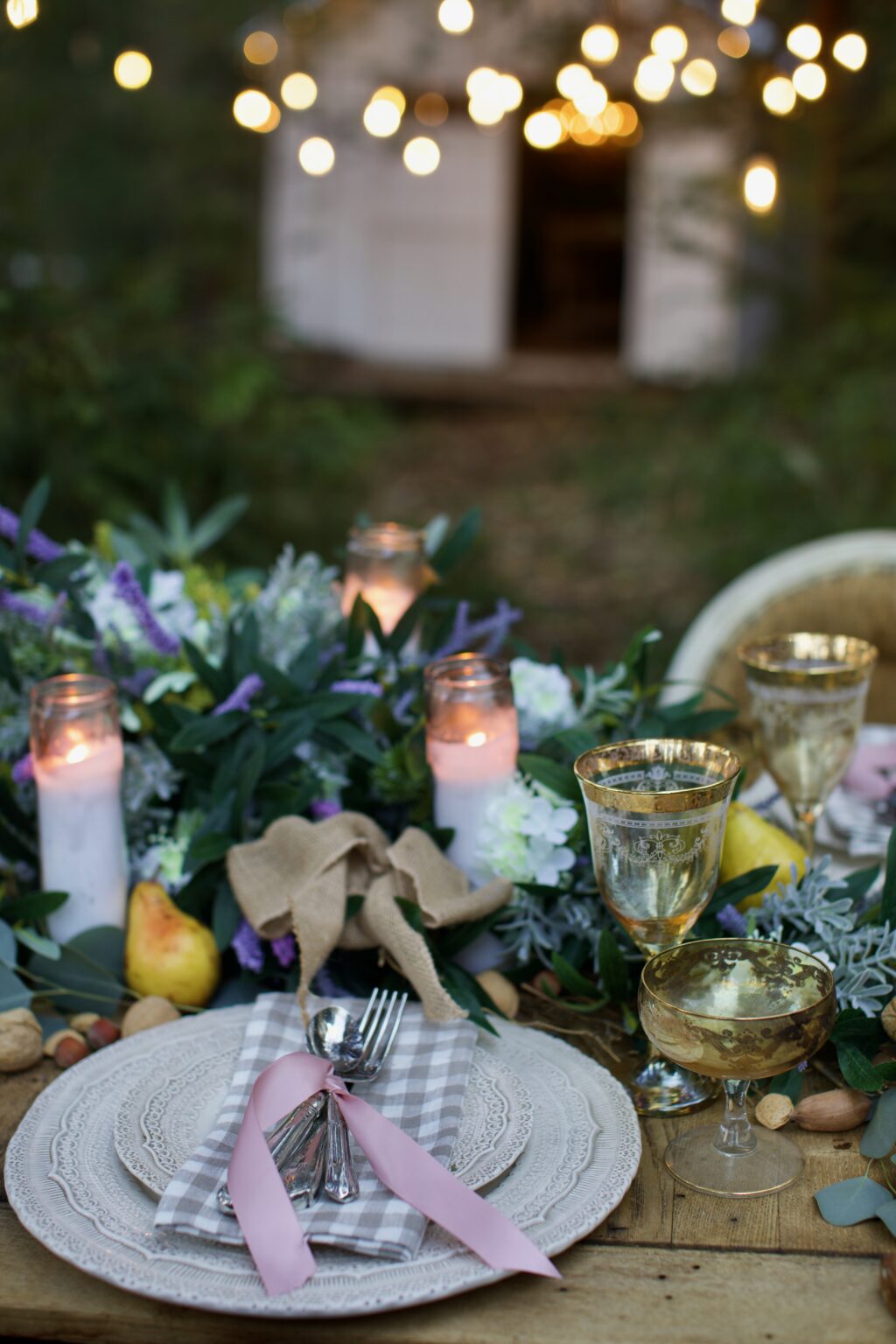 Spring Table Centerpiece Idea - French Country Cottage