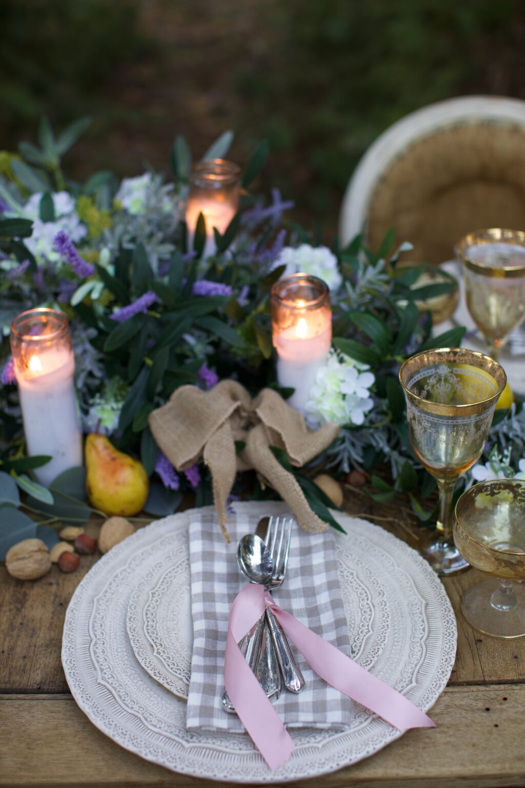 Spring Table Centerpiece Idea - French Country Cottage