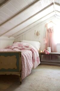 French Cottage Attic Inspiration & Ideas - French Country Cottage