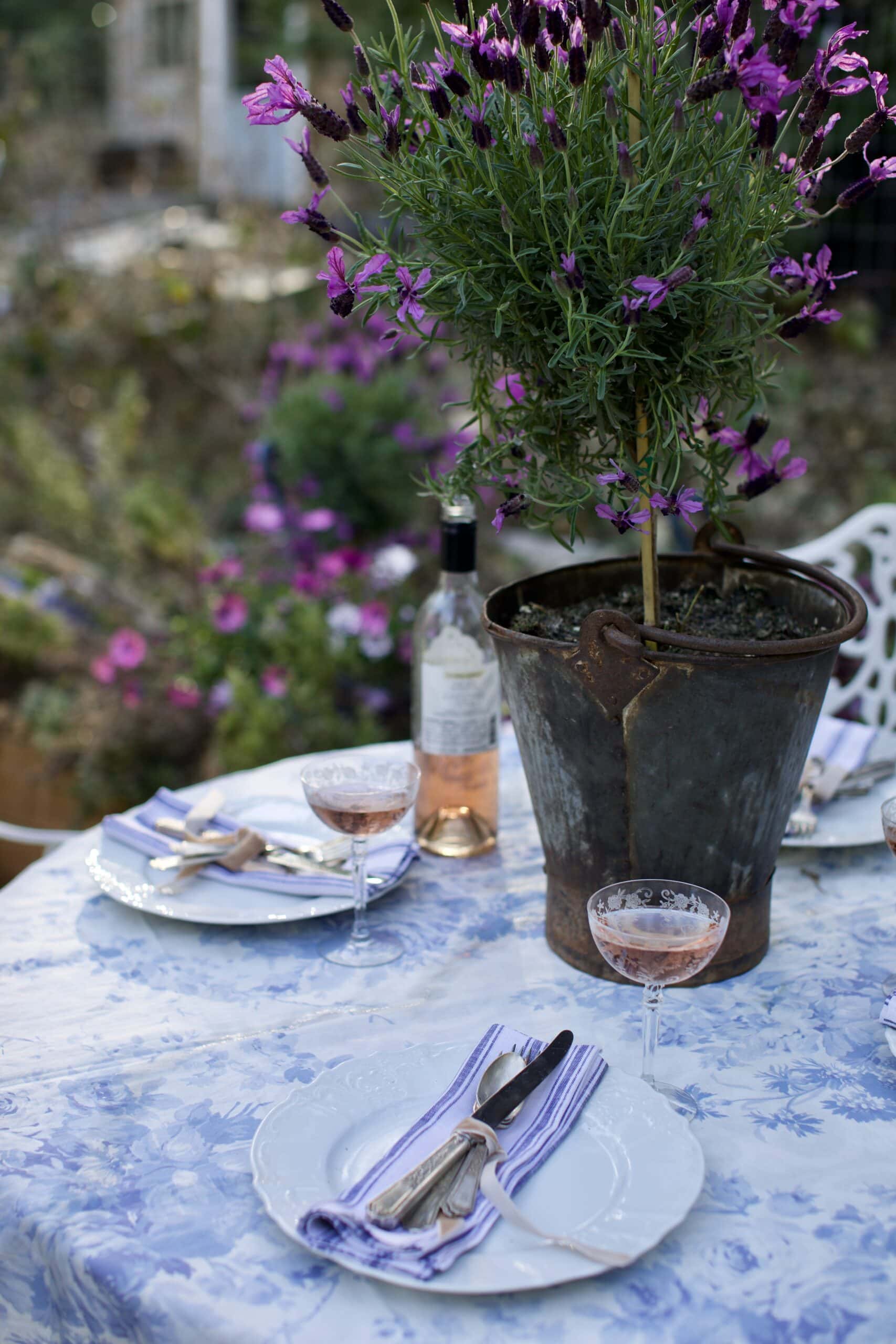Summer Style- Floral Table Linens - French Country Cottage