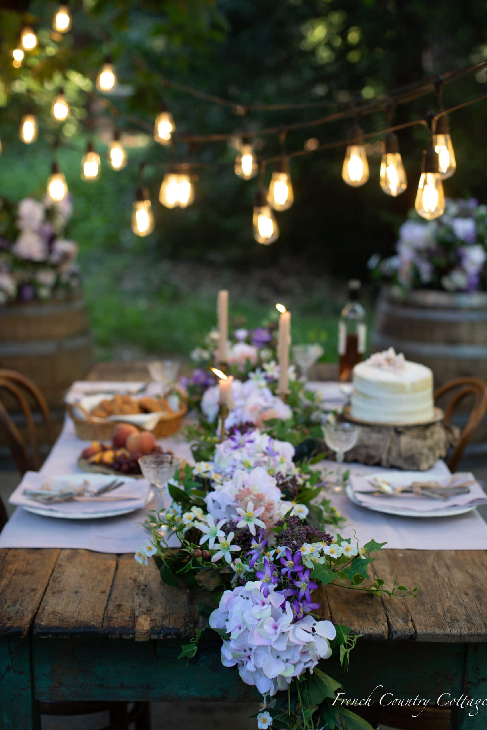 Beautiful Special Occasion Table - French Country Cottage