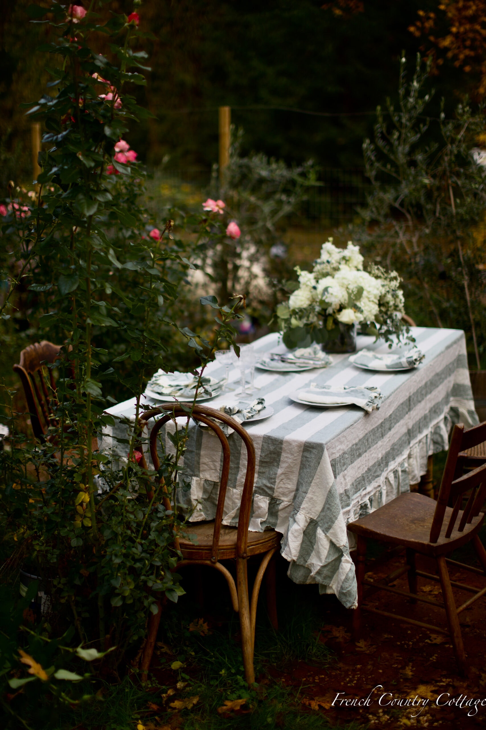 New French Cottage Linen Collection - French Country Cottage