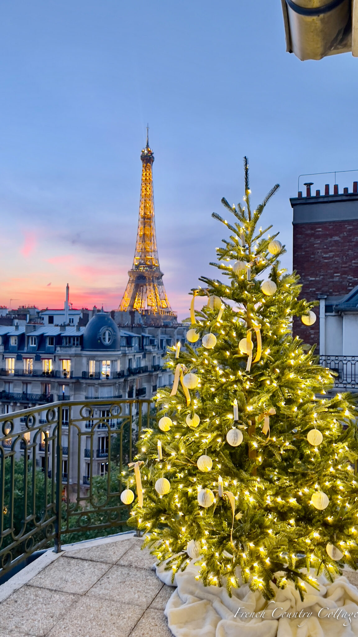 Magic & Beauty Christmas in Paris - French Country Cottage