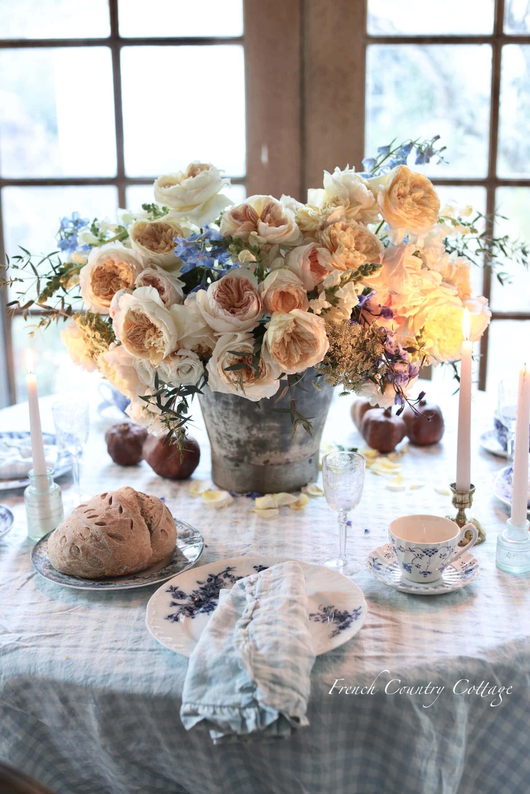 7 Simple Beautiful Table setting Ideas - French Country Cottage