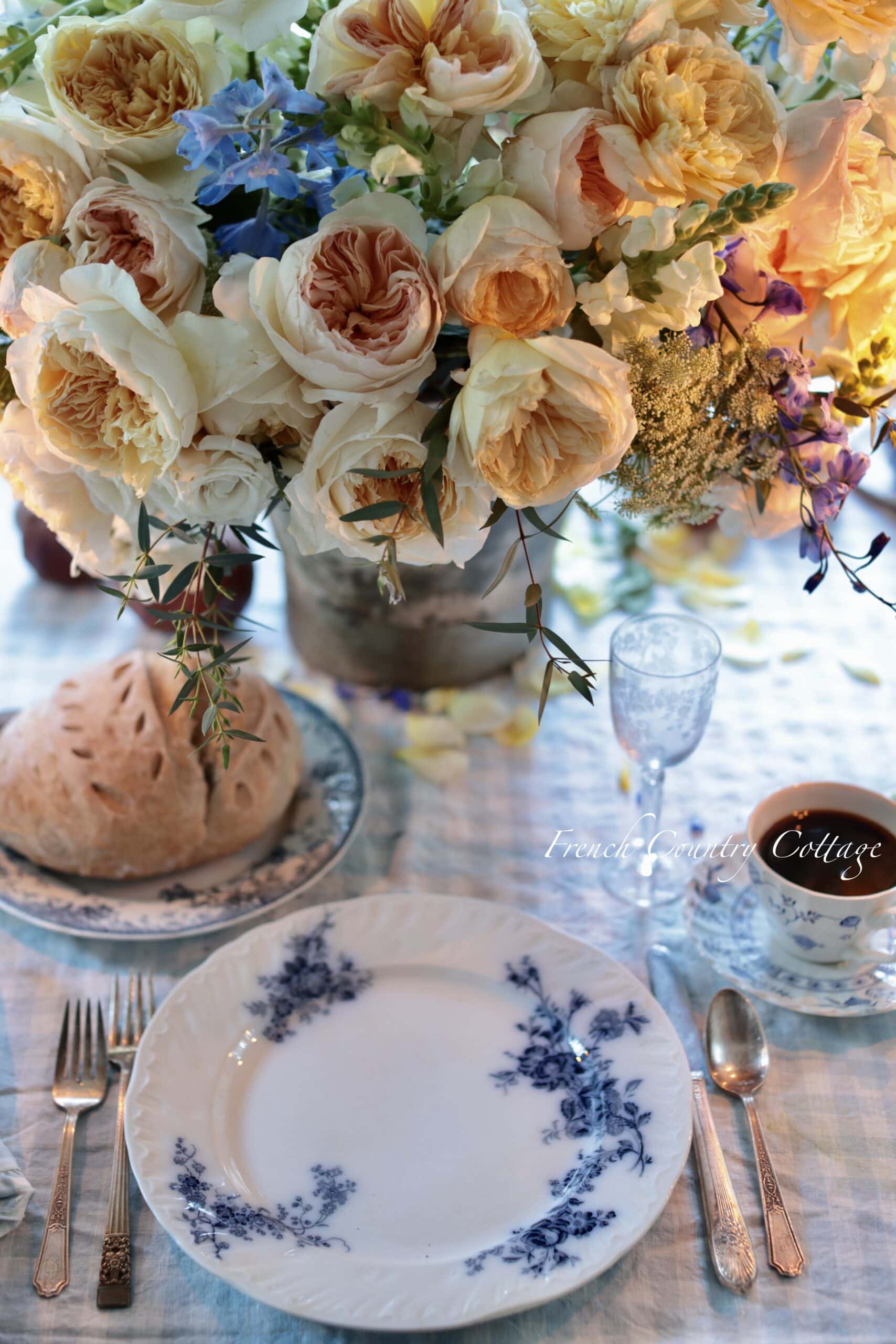 7 Simple Beautiful Table setting Ideas - French Country Cottage