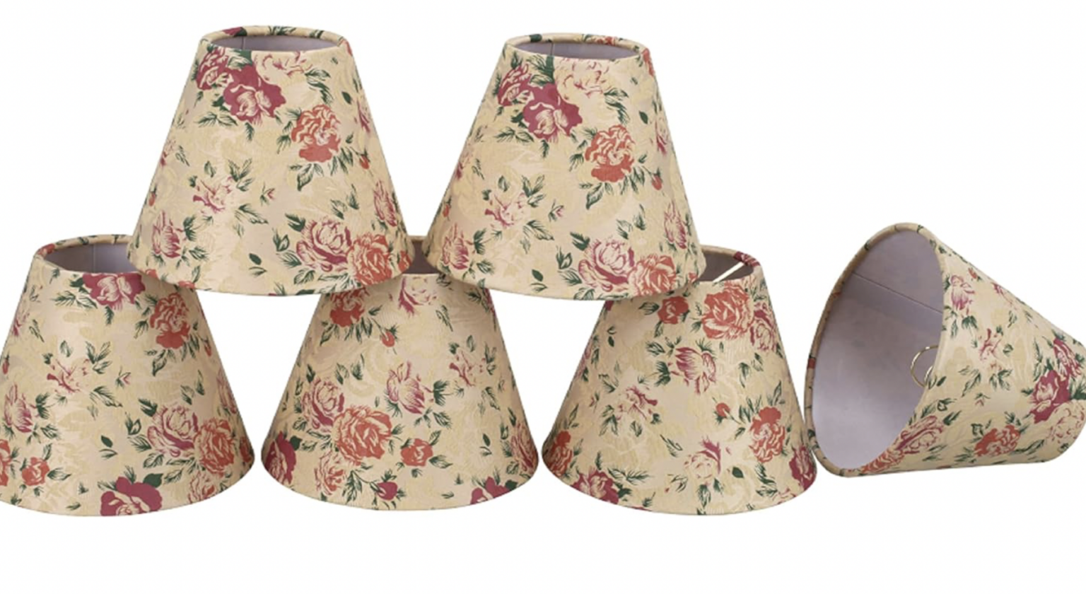 Beautiful Cottage Floral Lamp Shades - French Country Cottage