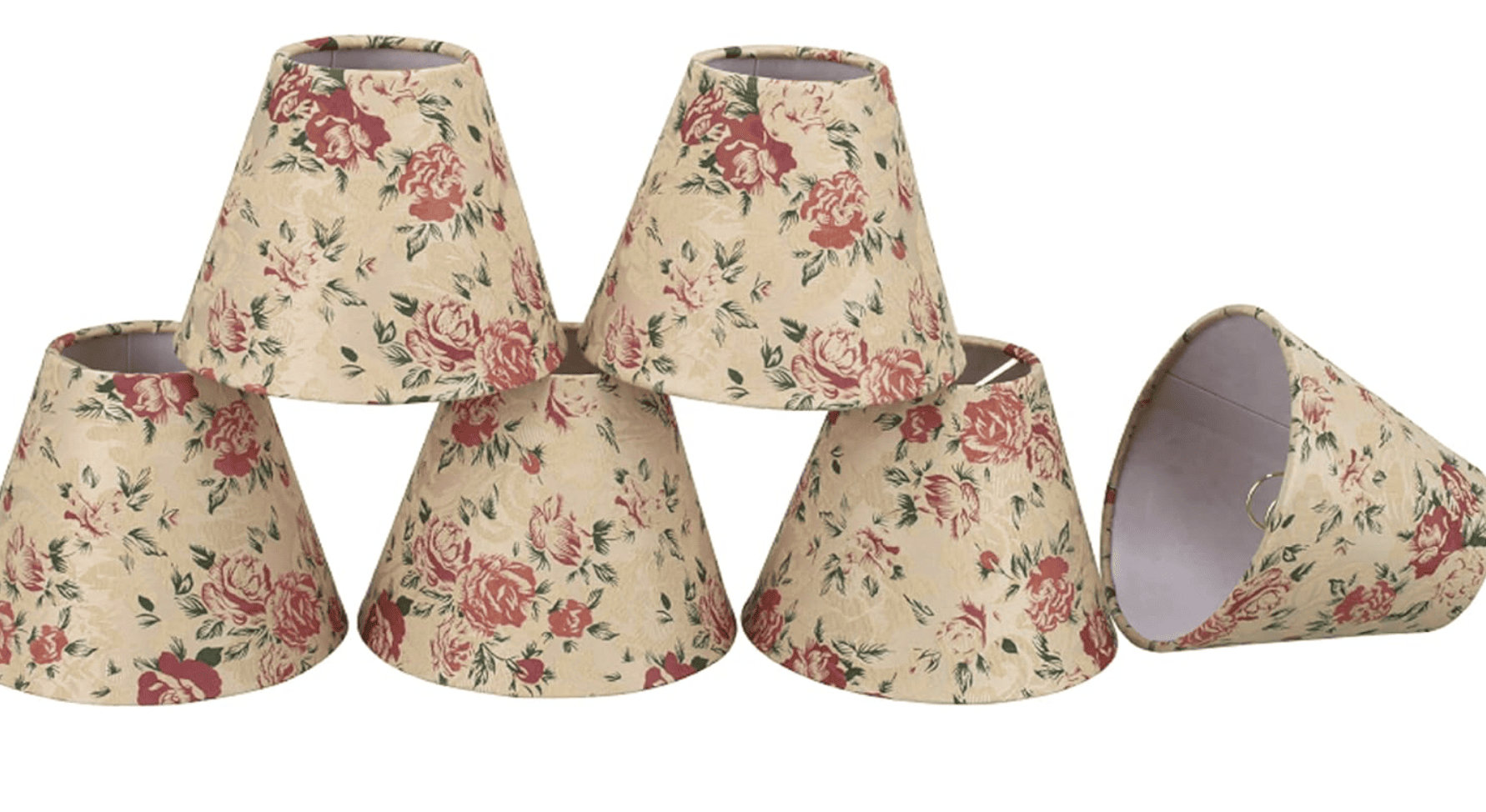 Beautiful Cottage Floral Lamp Shades - French Country Cottage