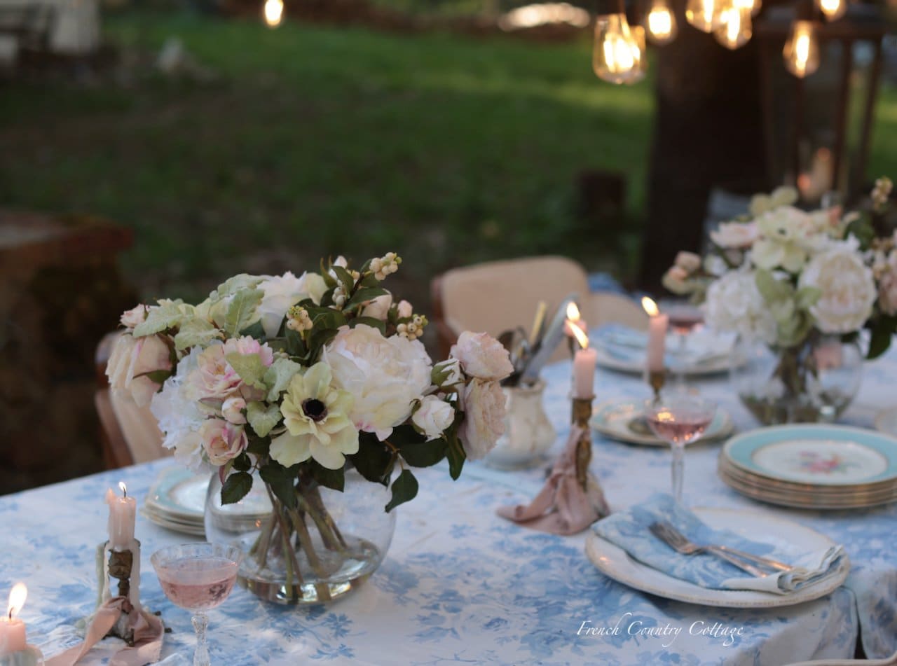 Table setting layer tips for a beautiful gathering - French Country Cottage