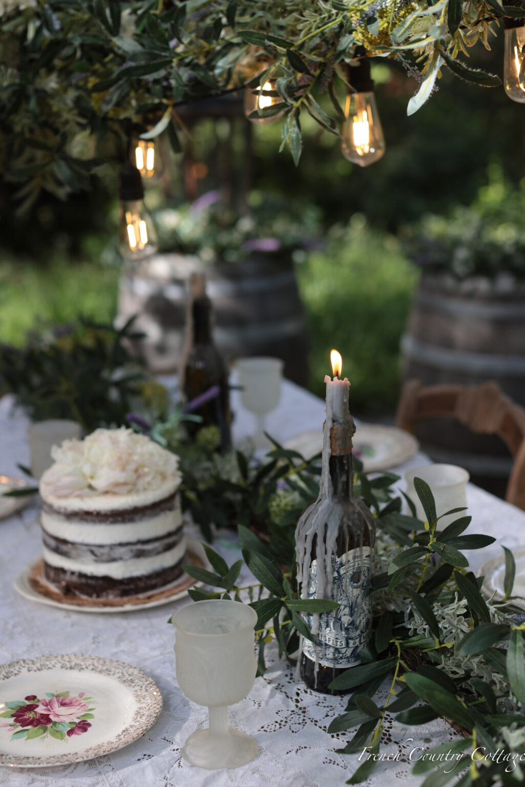 3 Tips for a Magic Filled Summer Soiree table - French Country Cottage