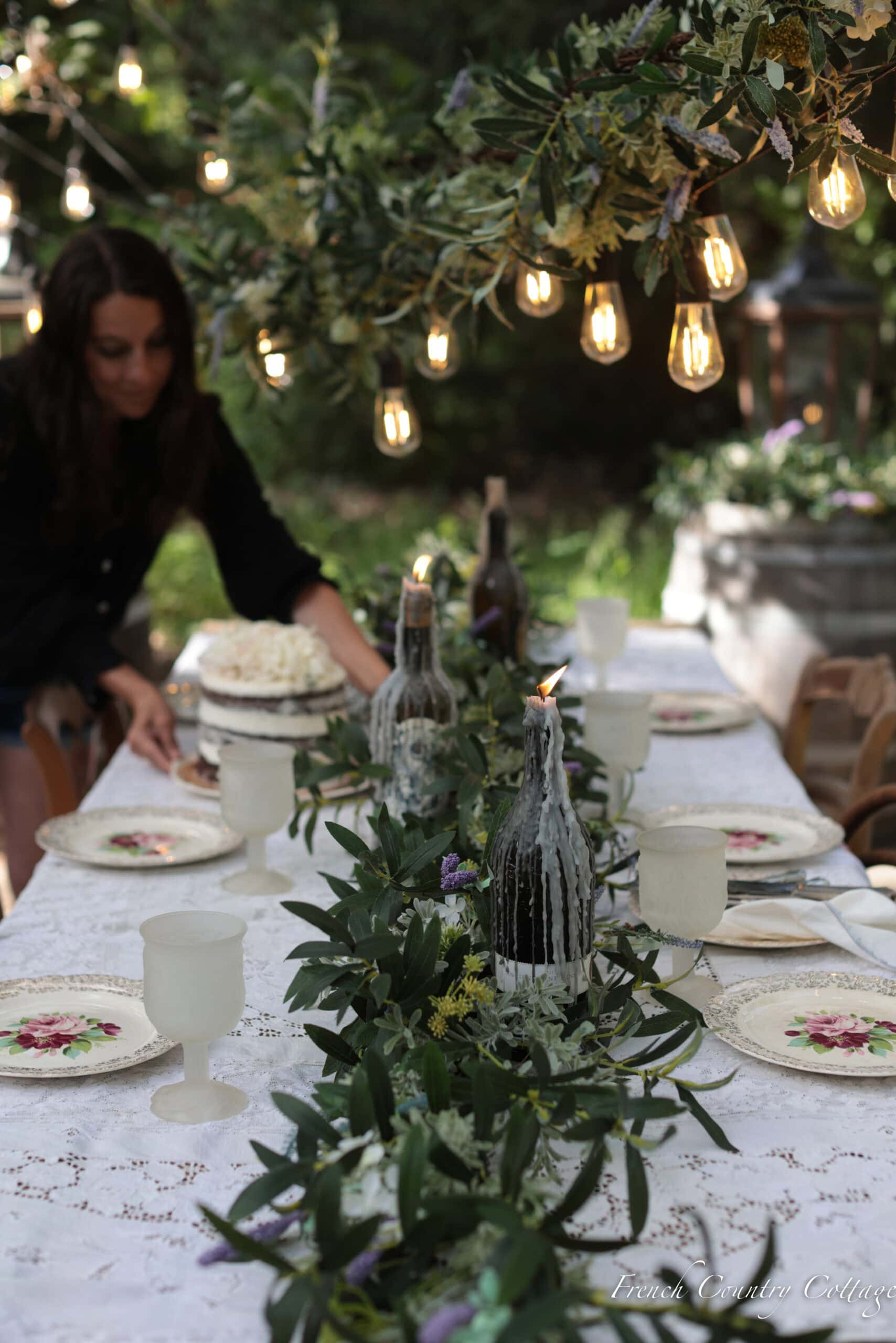 3 Tips for a Magic Filled Summer Soiree table - French Country Cottage
