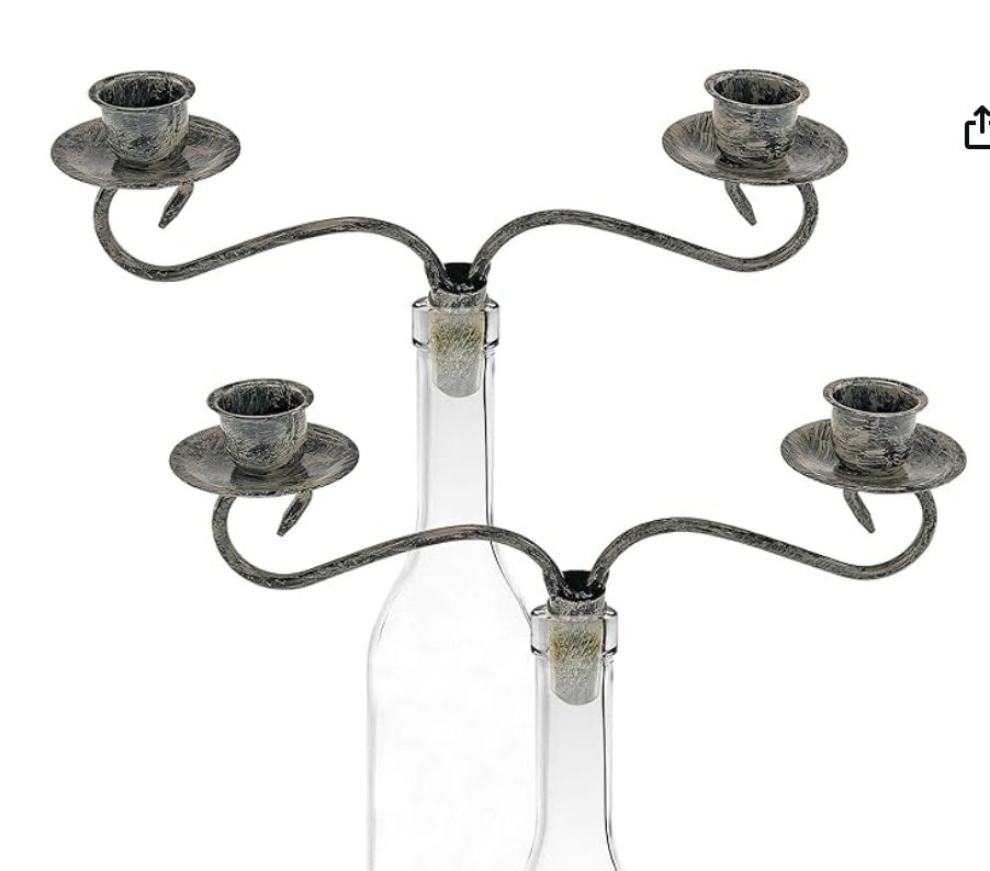 How to Make a Charming Wax Candle Drip Holder - French Country Cottage