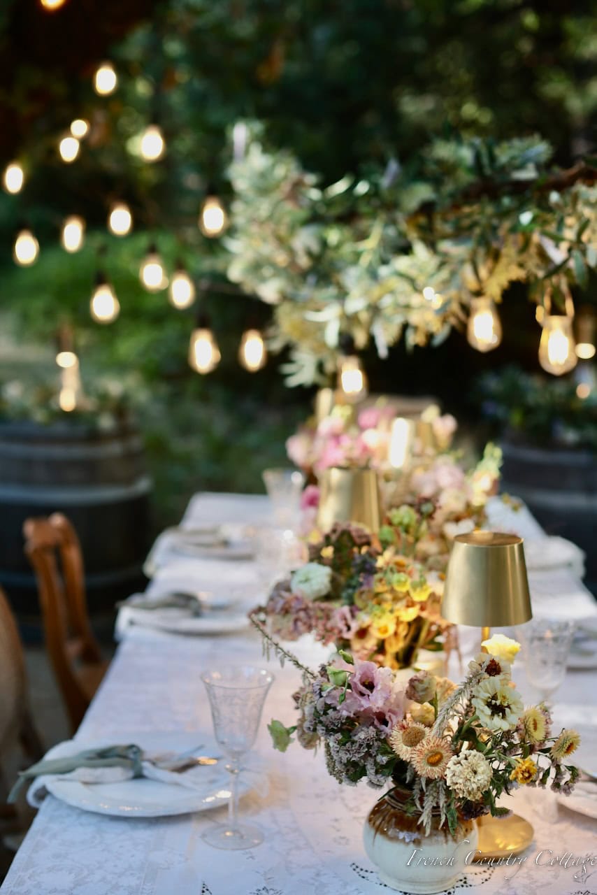 How to create beautiful mood lighting with layers - French Country Cottage