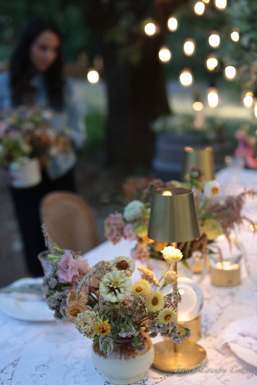 How to create beautiful mood lighting with layers - French Country Cottage