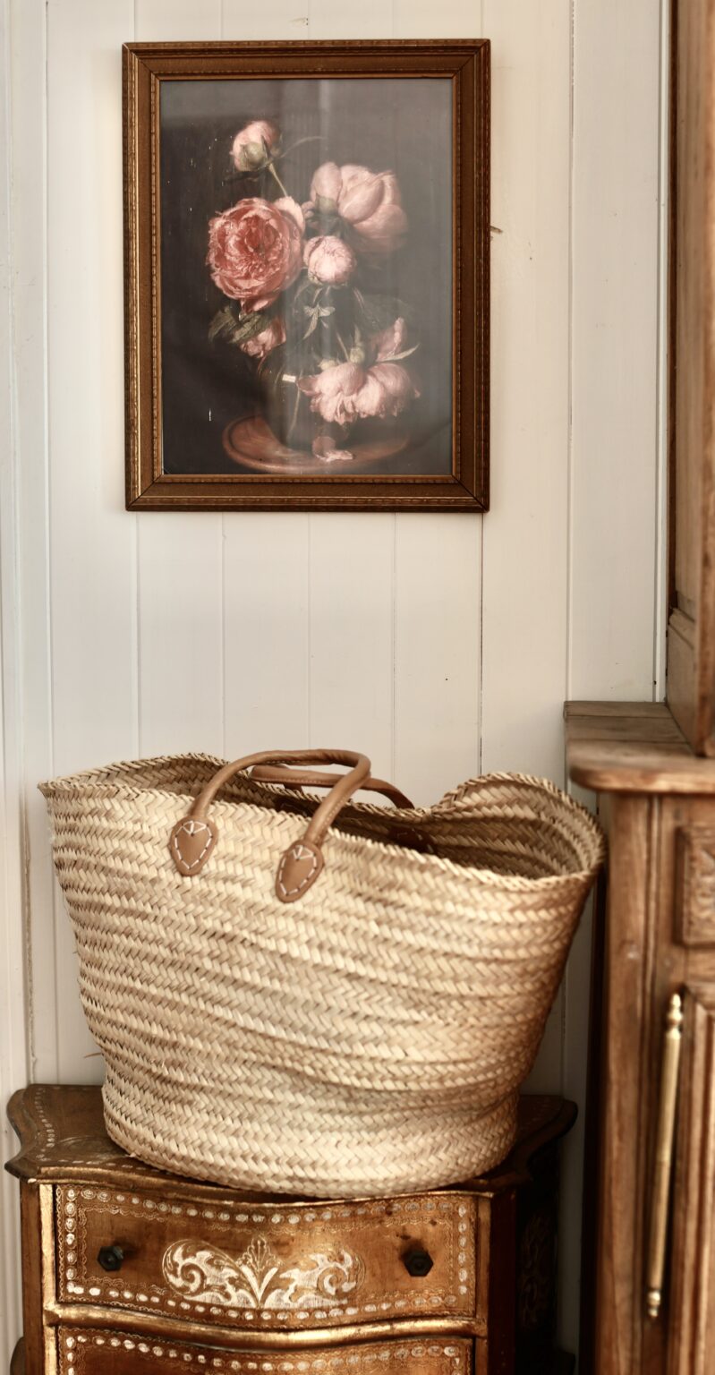 Thrifting Vintage frames & Beautiful Floral Art - French Country Cottage