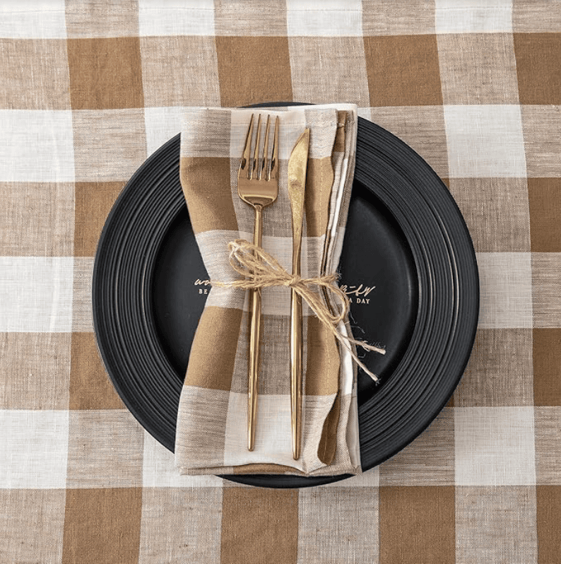 Beautiful softer side of Autumn Table Setting - French Country Cottage